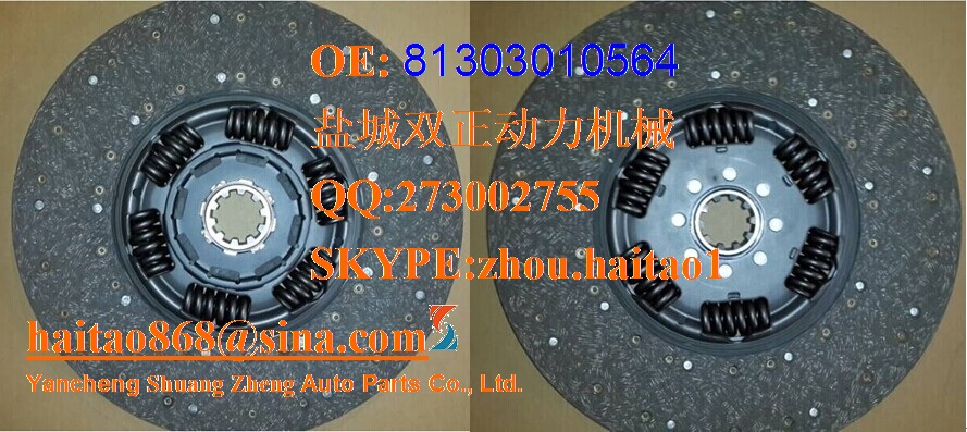 81.30301.0497CLUTCH DISC